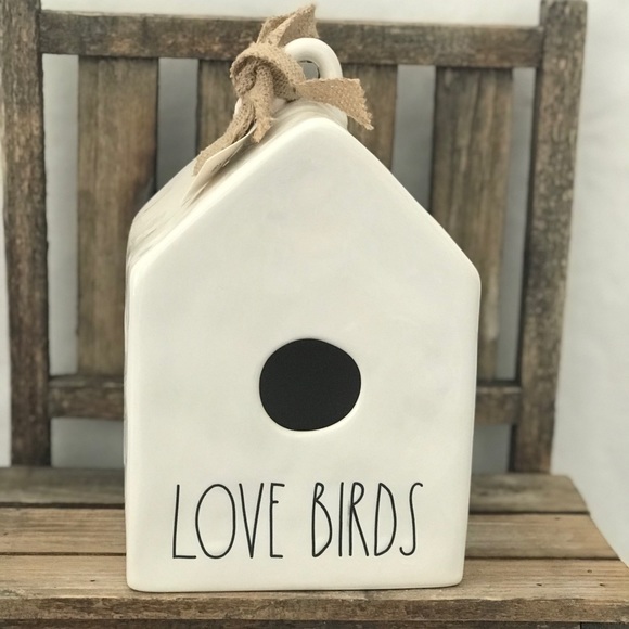Rae Dunn | Accents | Rae Dunn Love Birds Birdhouse | Poshmark